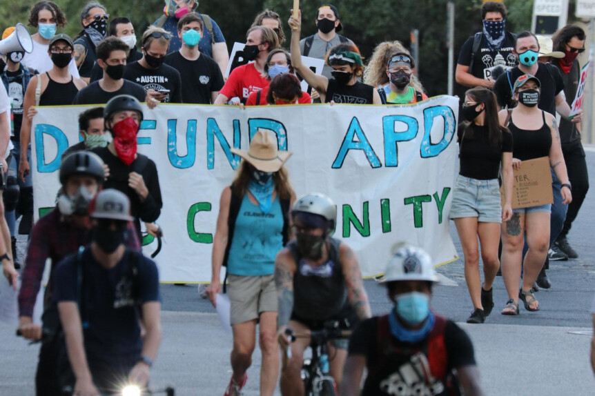 Austin 8/01 Protest – Snapshot ATX